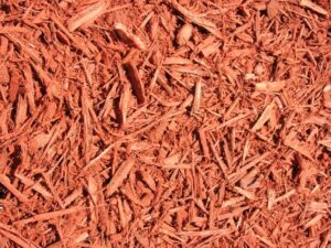 Premium Red Mulch - Tropical Garden Supply - Riz Garden Hollywood, FL